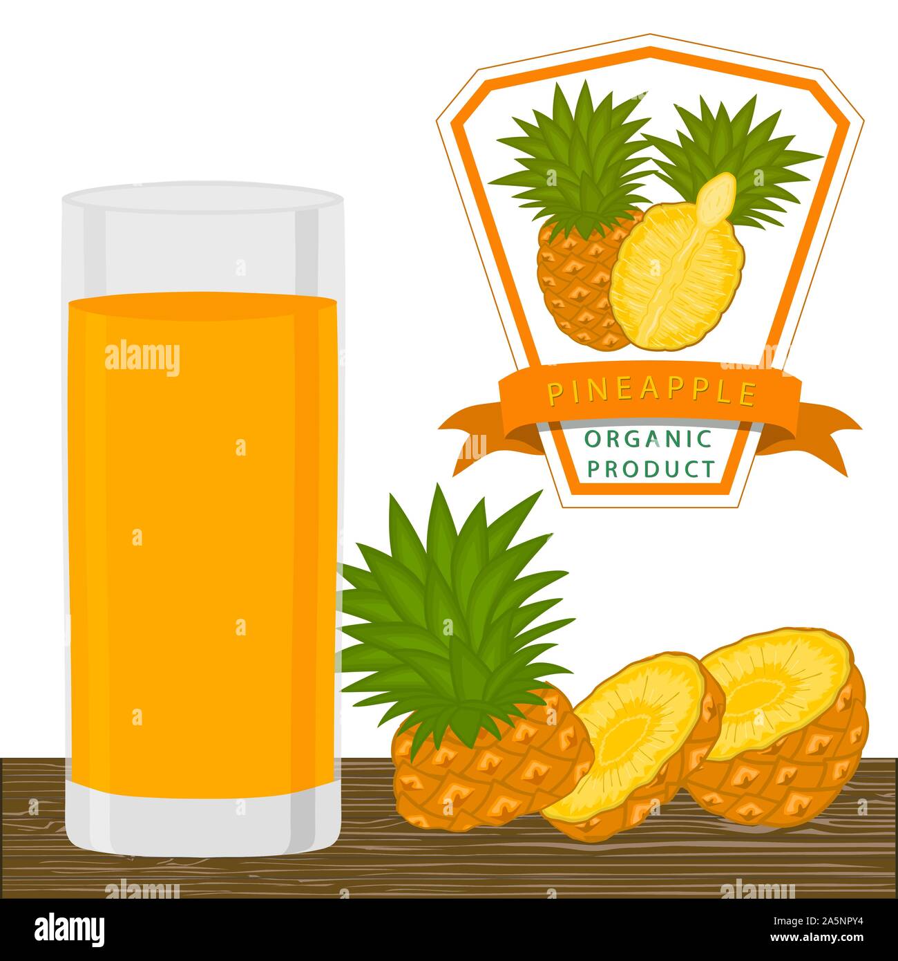 Ananas vector vectors hi-res stock photography and images - Alamy