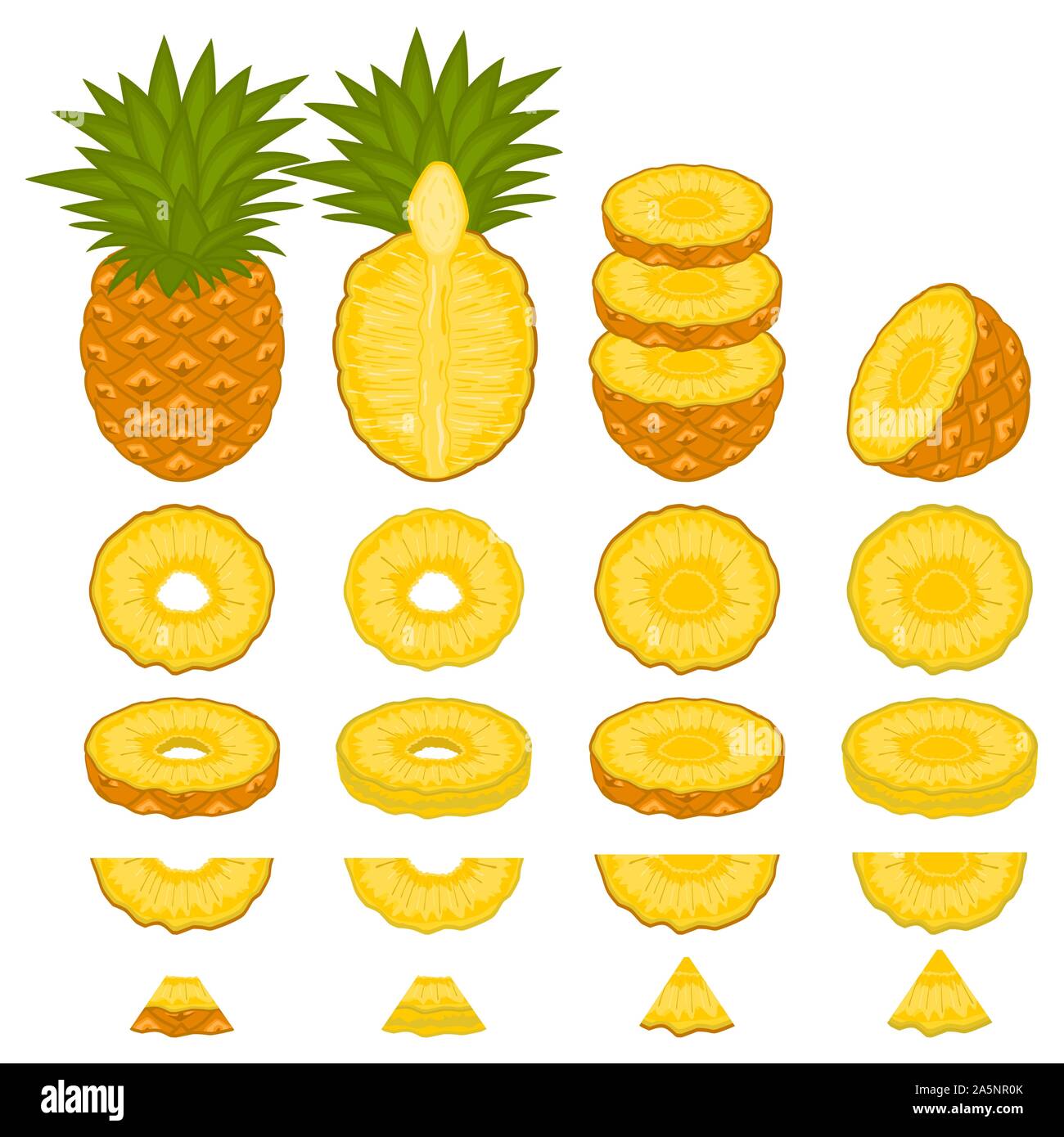 Pineapple Stock Vector Images - Alamy