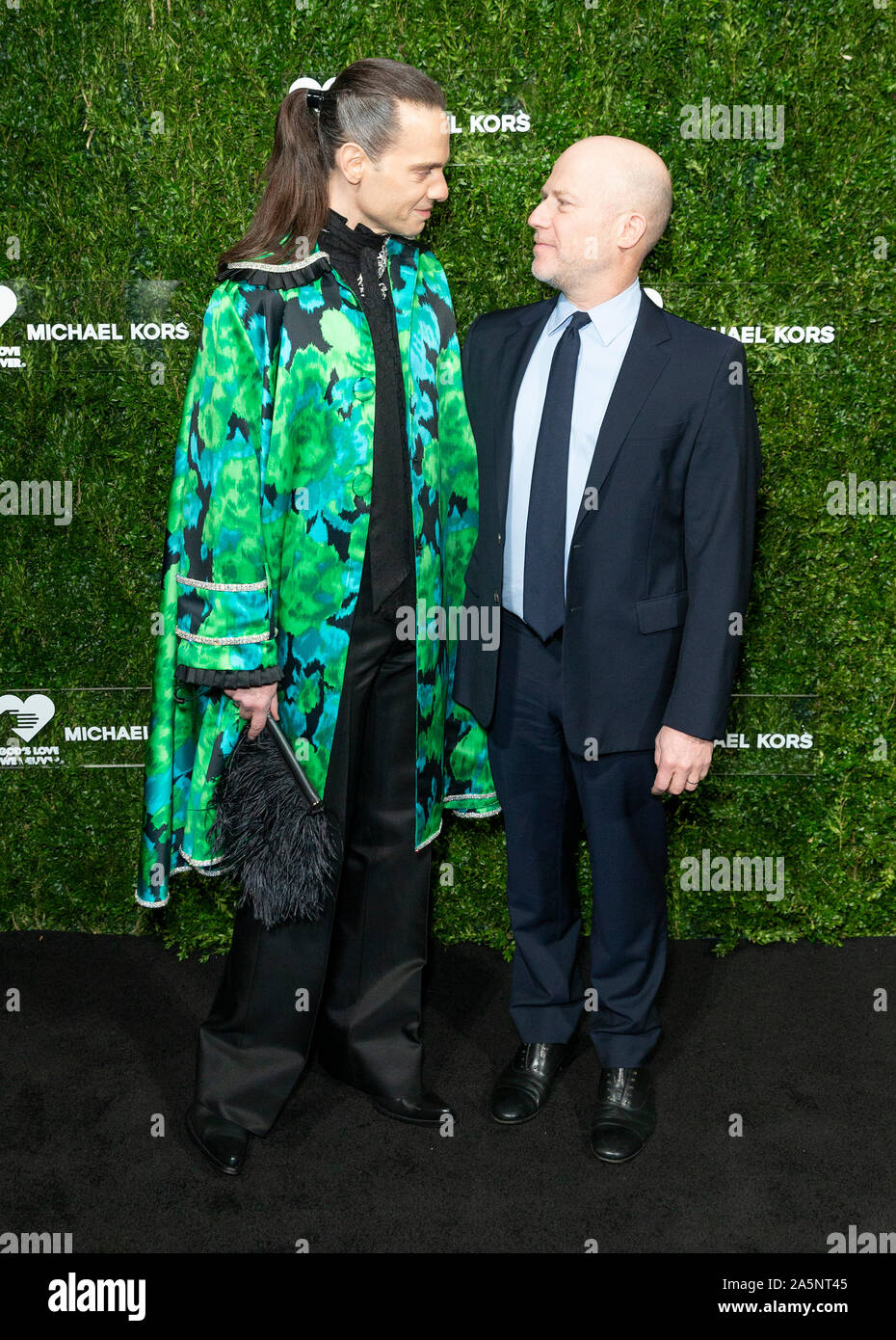 Jordan Roth and Richie Jackson attend the 13th Annual Golden Heart ...