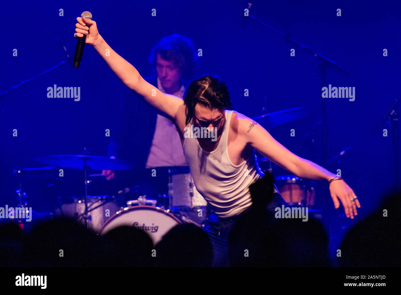 Copenhagen, Denmark. 21th, October 2019. The Australian singer and ...