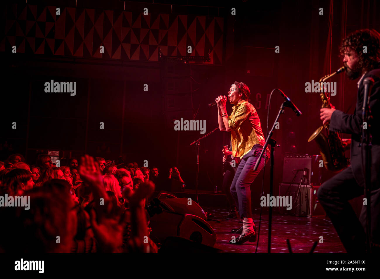 Copenhagen, Denmark. 21th, October 2019. The Australian singer and ...