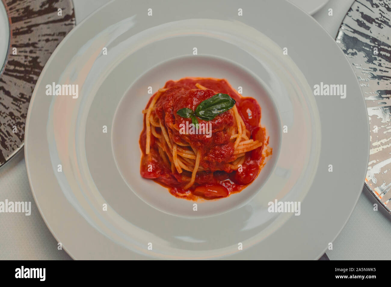 Italian fine dining hi-res stock photography and images - Alamy
