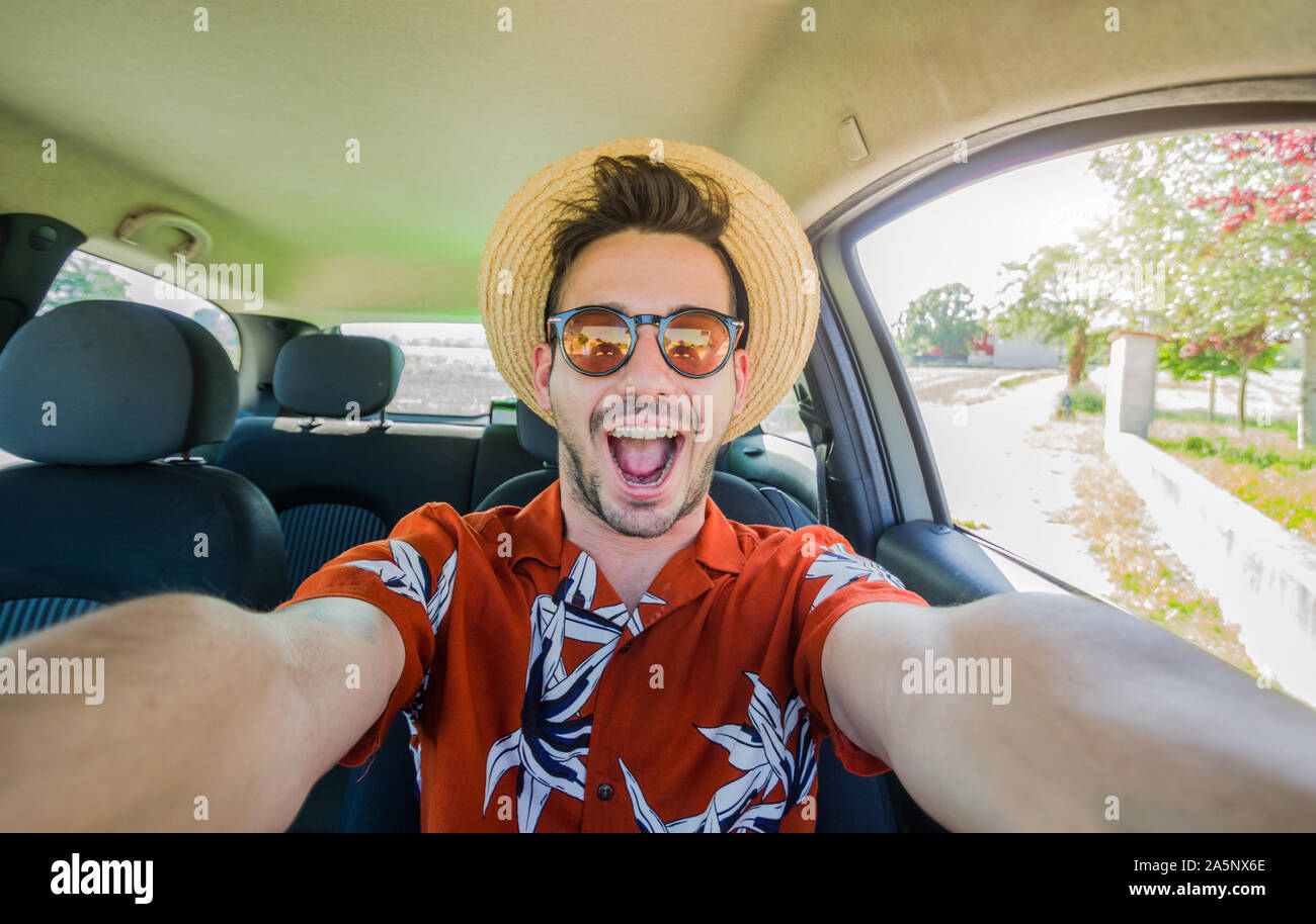 Man car dealership taking selfie hi-res stock photography and images ...
