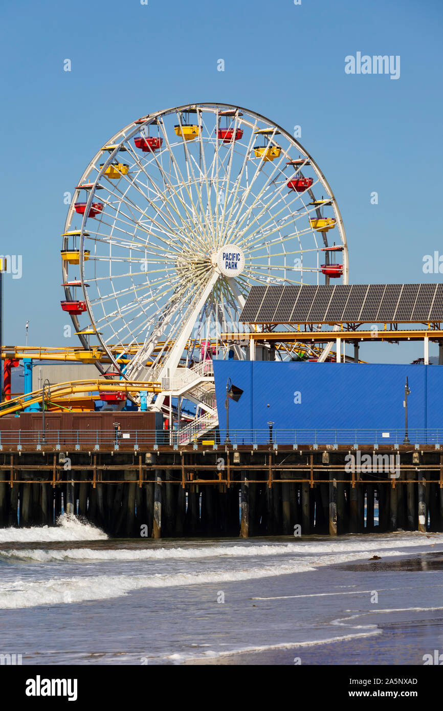 Pacific park ferris wheel hi-res stock photography and images - Alamy
