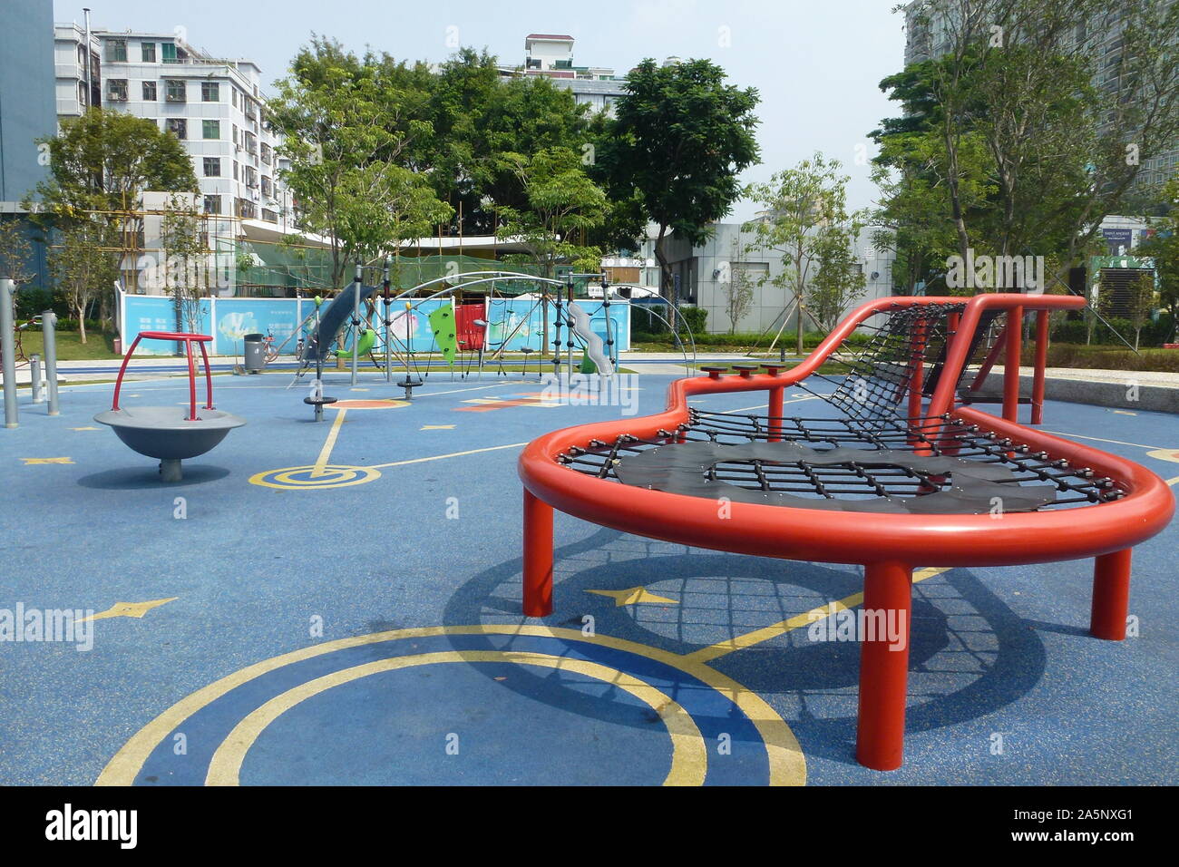 Sports facilities in sports parks, Shenzhen, China Stock Photo - Alamy