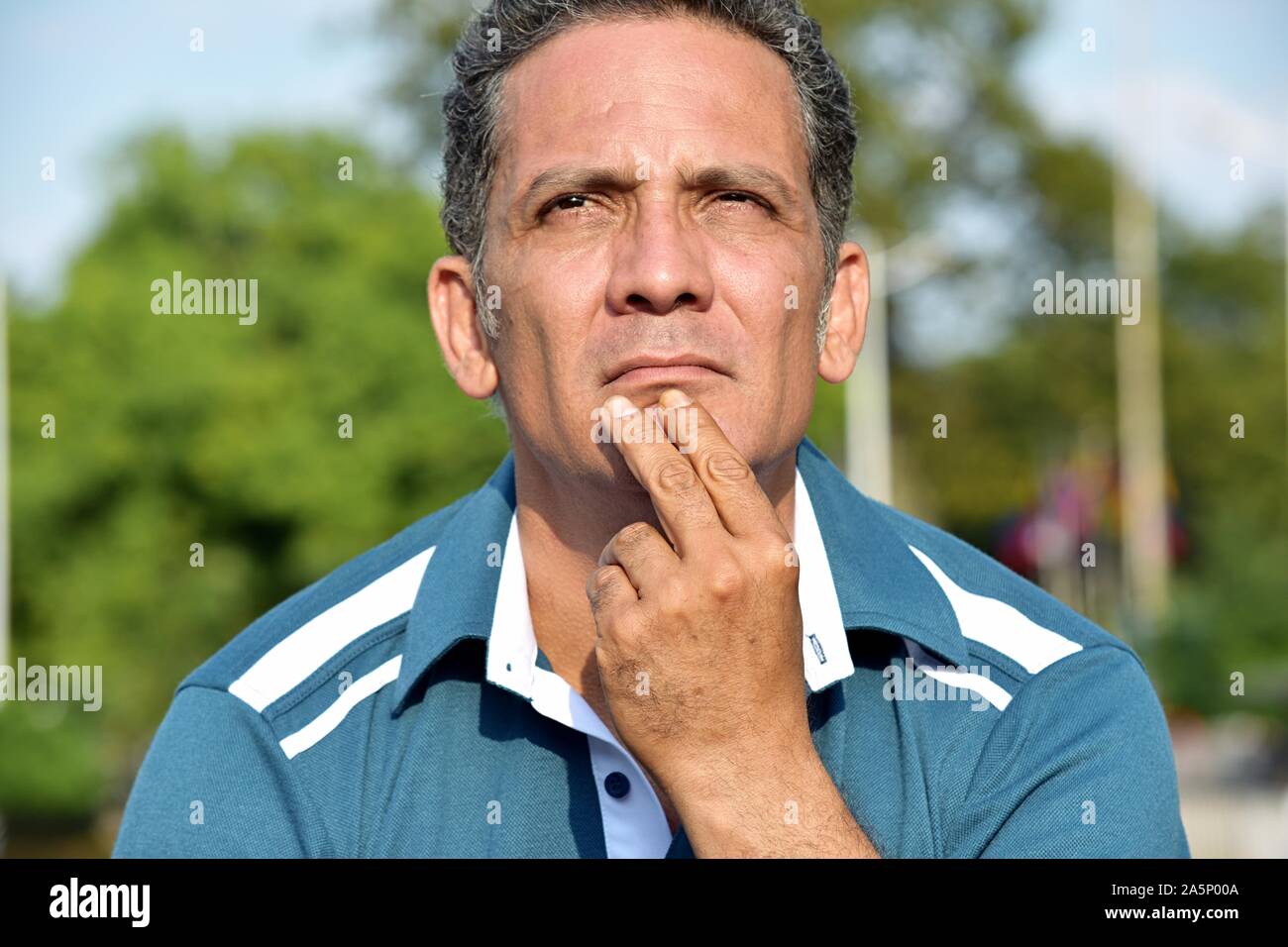 Thoughtful individual hi-res stock photography and images - Alamy