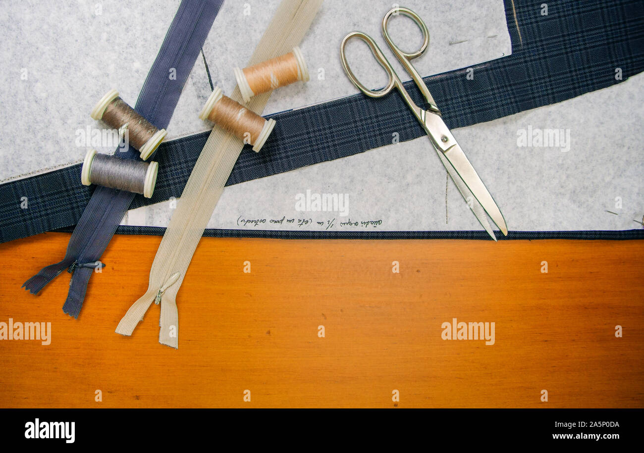 Tailoring materials hi-res stock photography and images - Alamy