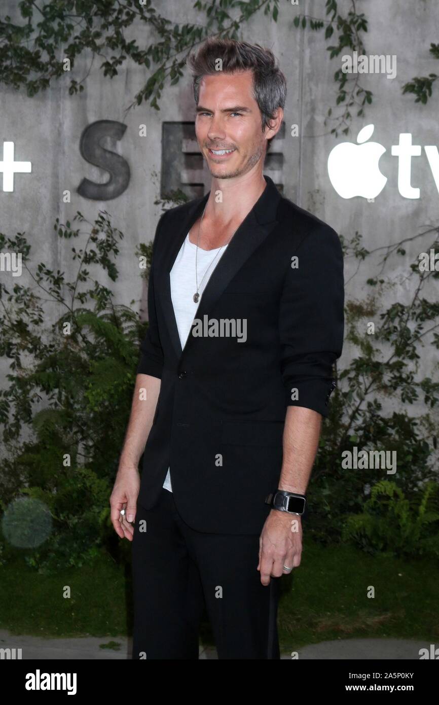 Los Angeles, CA. 21st Oct, 2019. Christian Sloan at arrivals for SEE ...