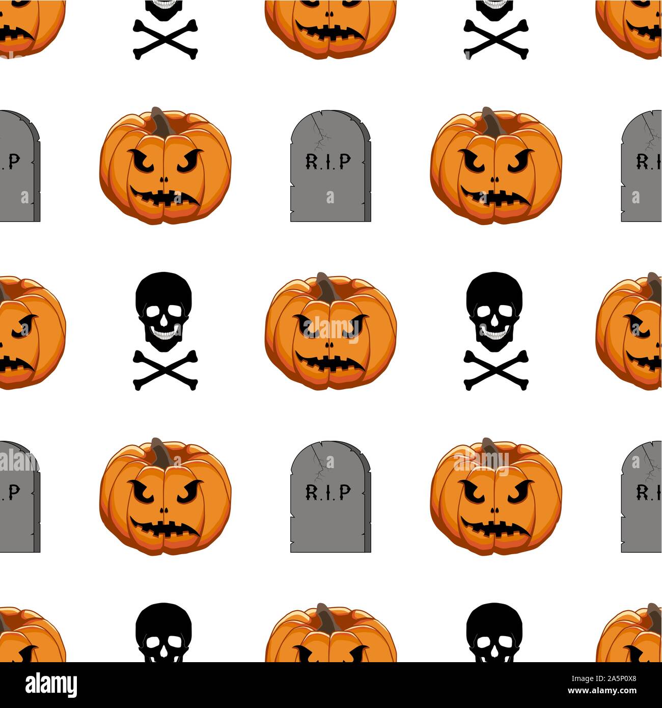 Carved pumpkin on wall Stock Vector Images - Alamy