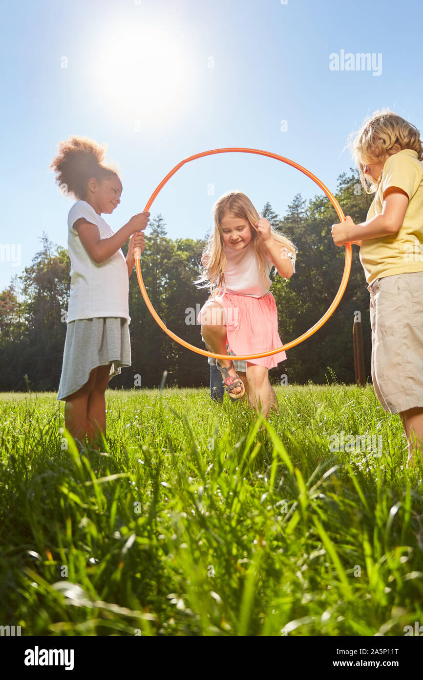 Hoop jump hi-res stock photography and images - Alamy