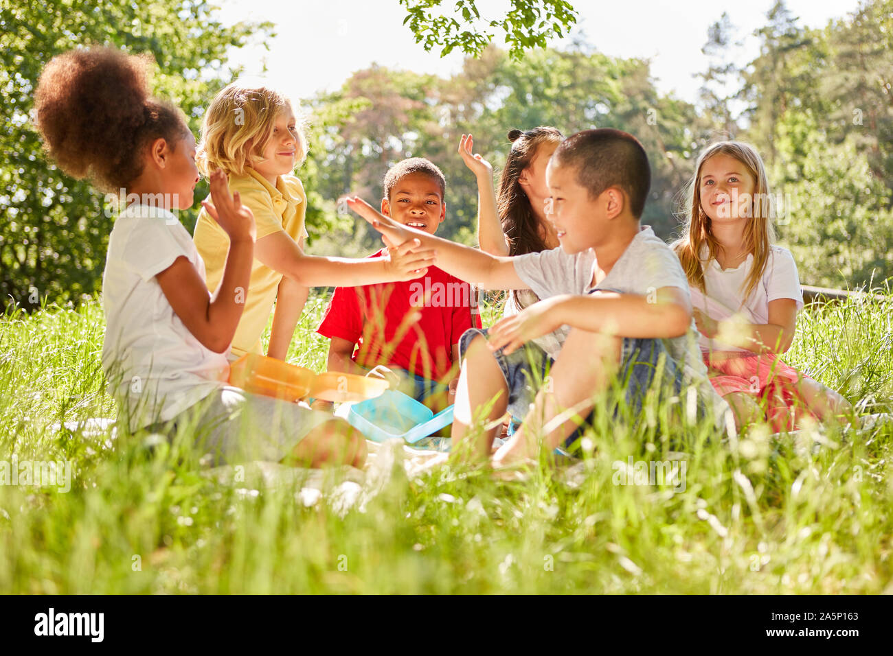 Friends Kids Multicultural