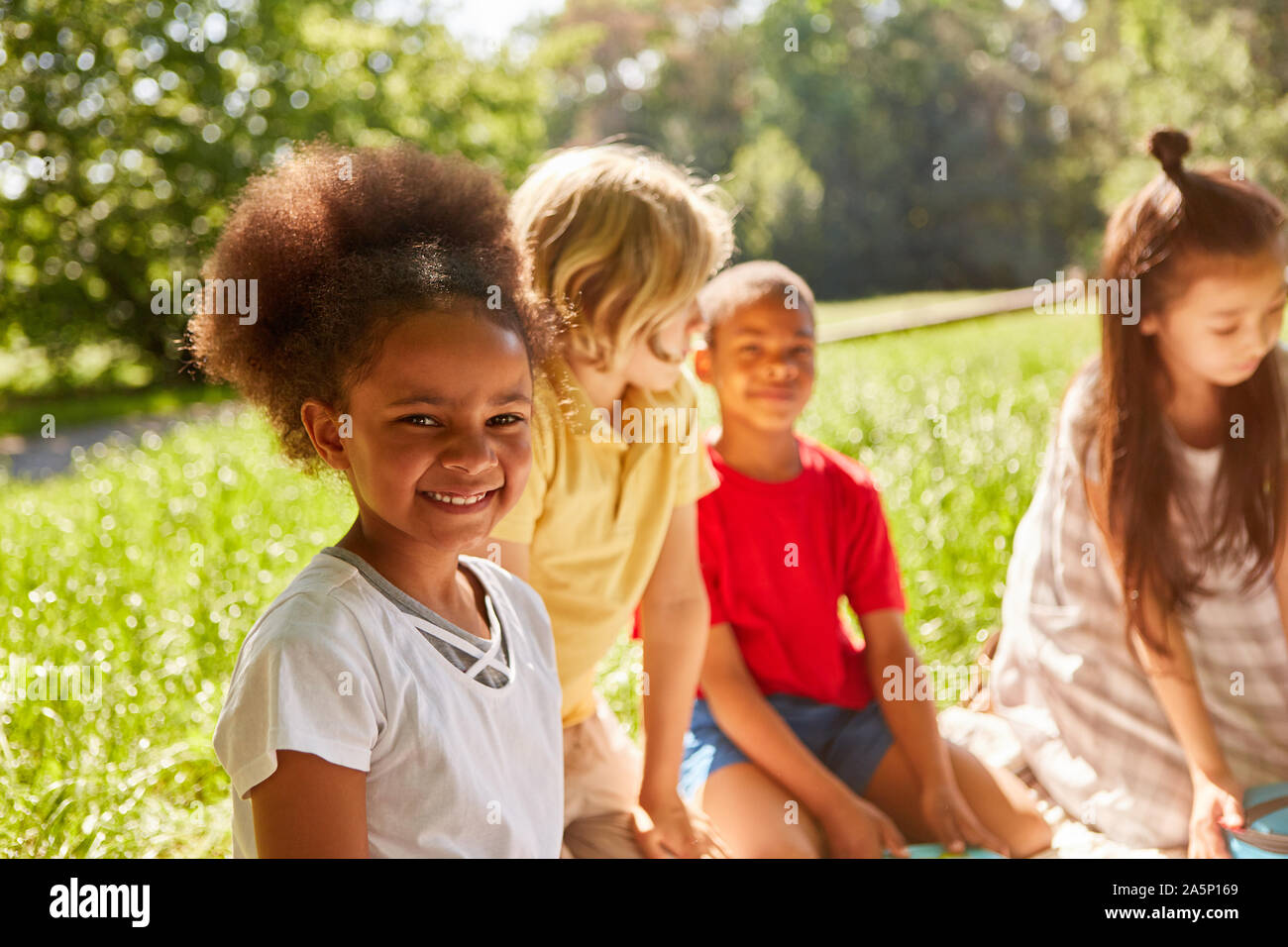Children girl african hi-res stock photography and images - Alamy