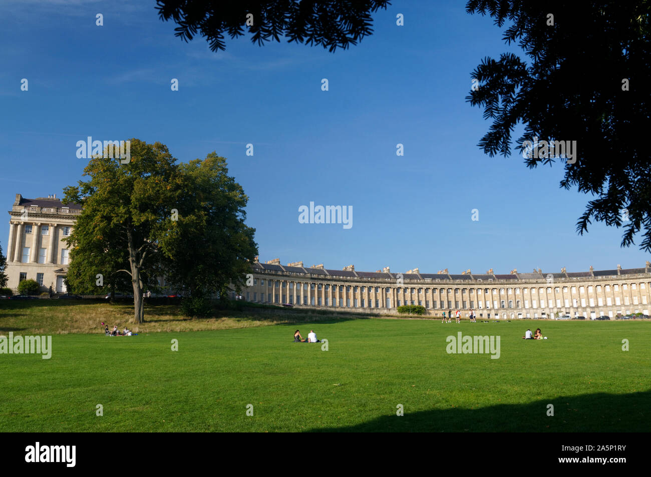 Royal Crescent, Bath, Somerset, England, UK Stock Photo - Alamy