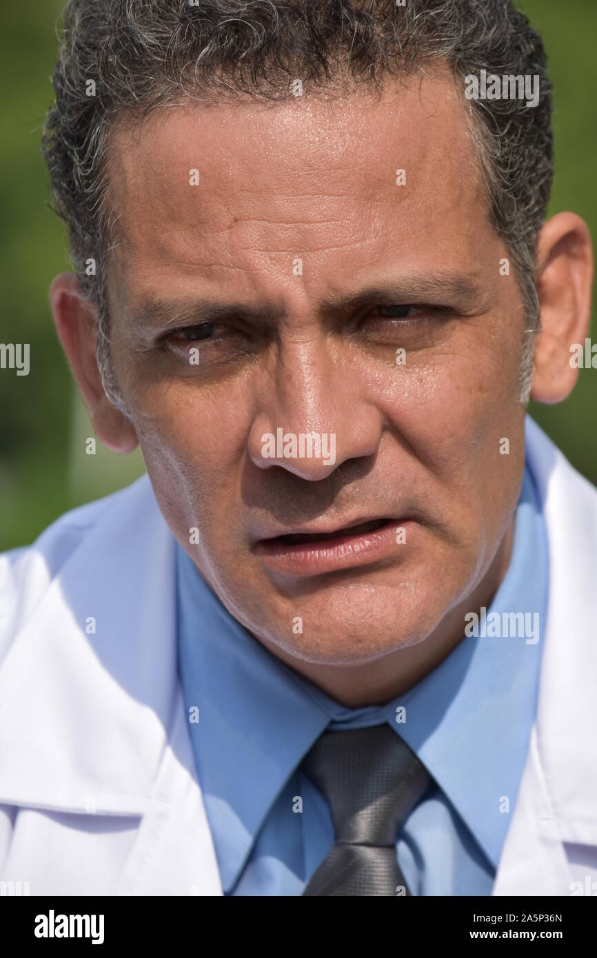 Emotionless doctor hi-res stock photography and images - Alamy