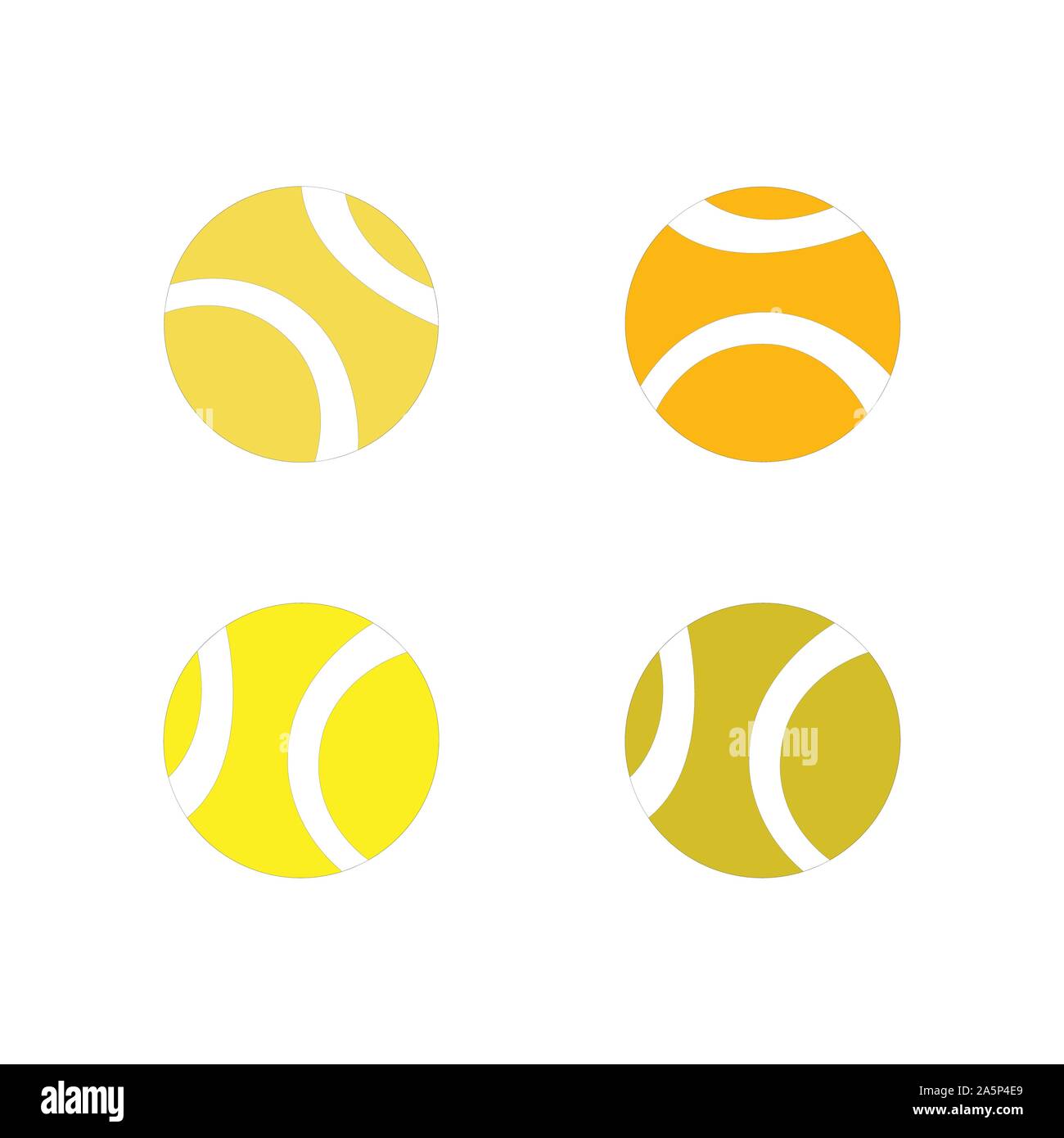 Tenis ball Stock Vector Images - Alamy