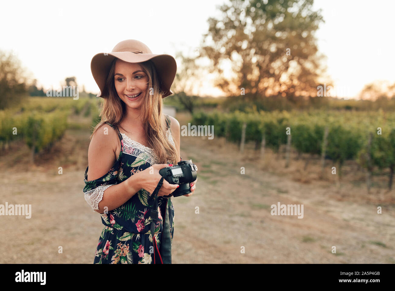 Chile woman smiling hi-res stock photography and images - Alamy