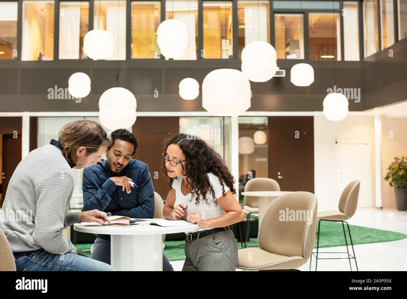 Coworkers together hi-res stock photography and images - Alamy