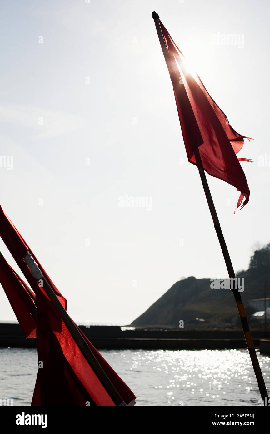 Red banderole hi-res stock photography and images - Alamy