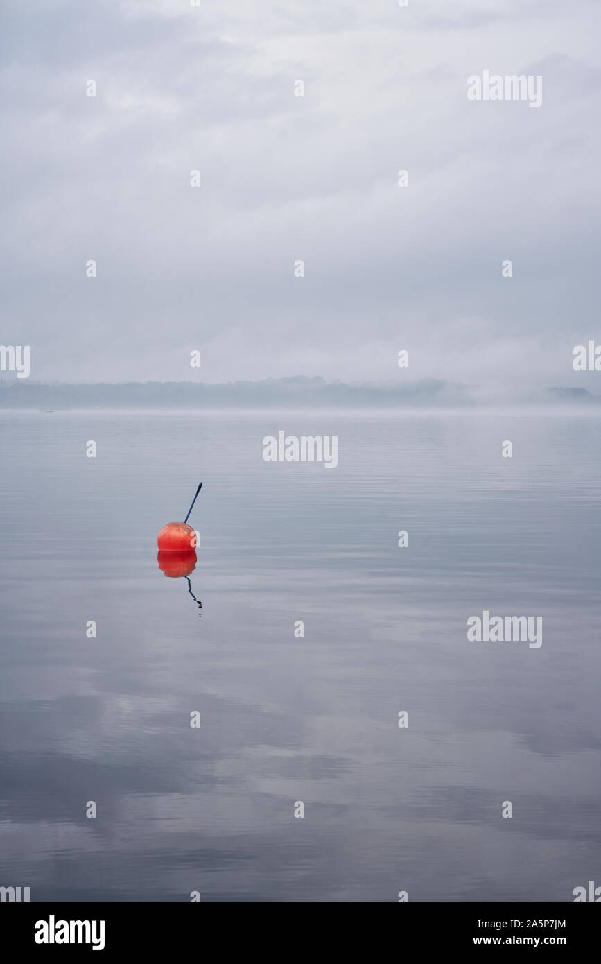 Buoy on water Stock Photo - Alamy