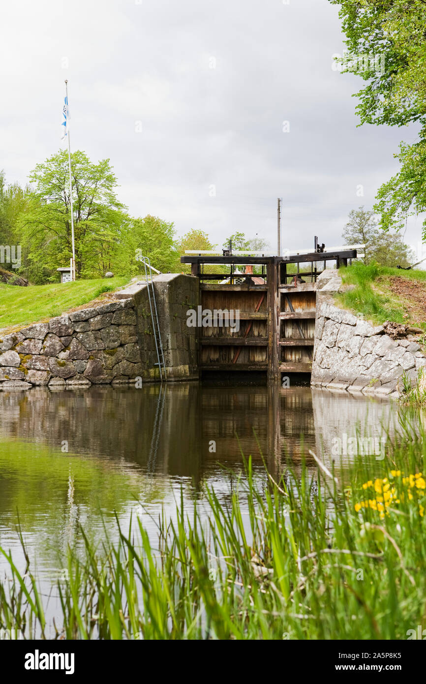 Canal closed because of no water hi-res stock photography and images ...