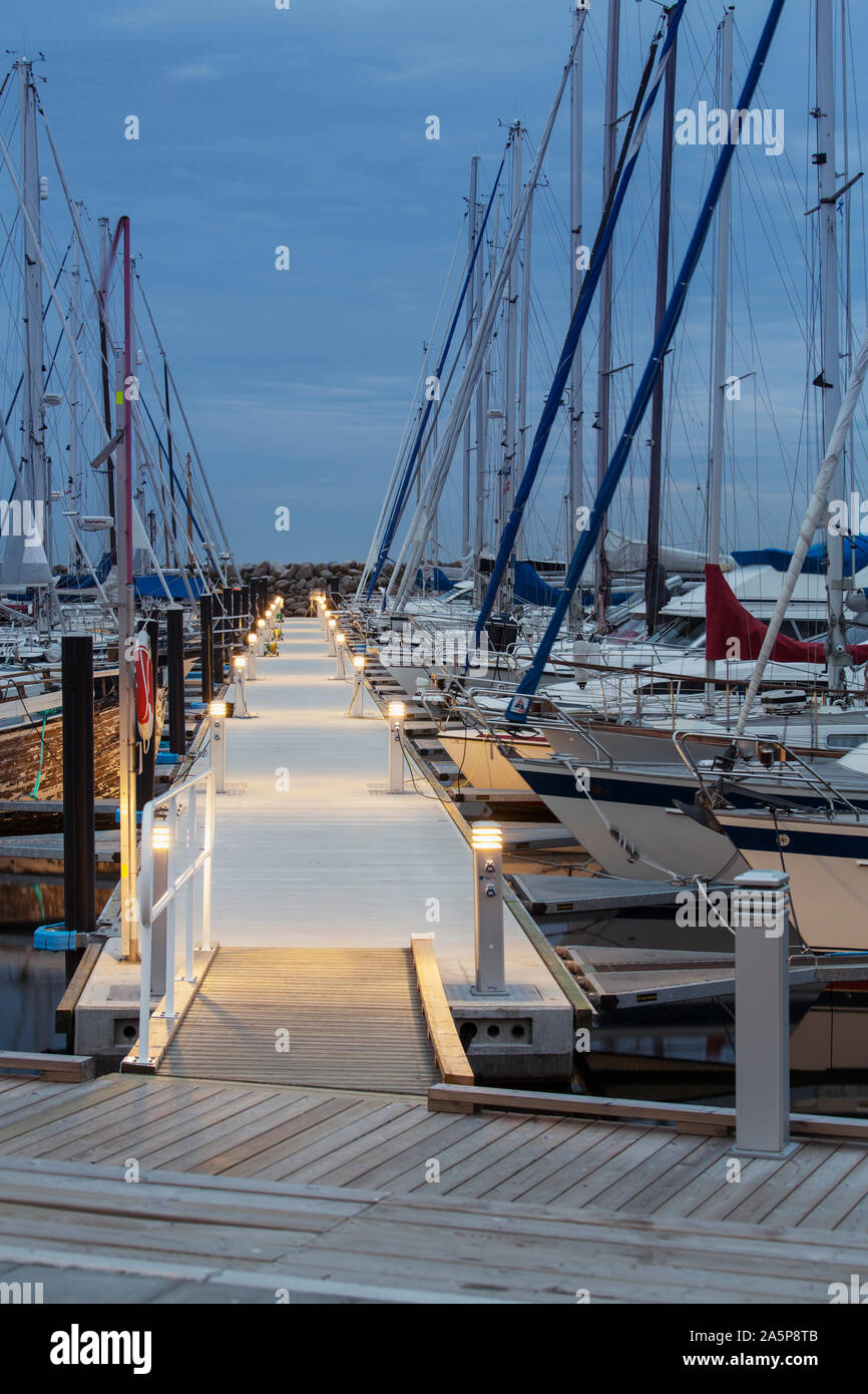 Ystad marina hi-res stock photography and images - Alamy