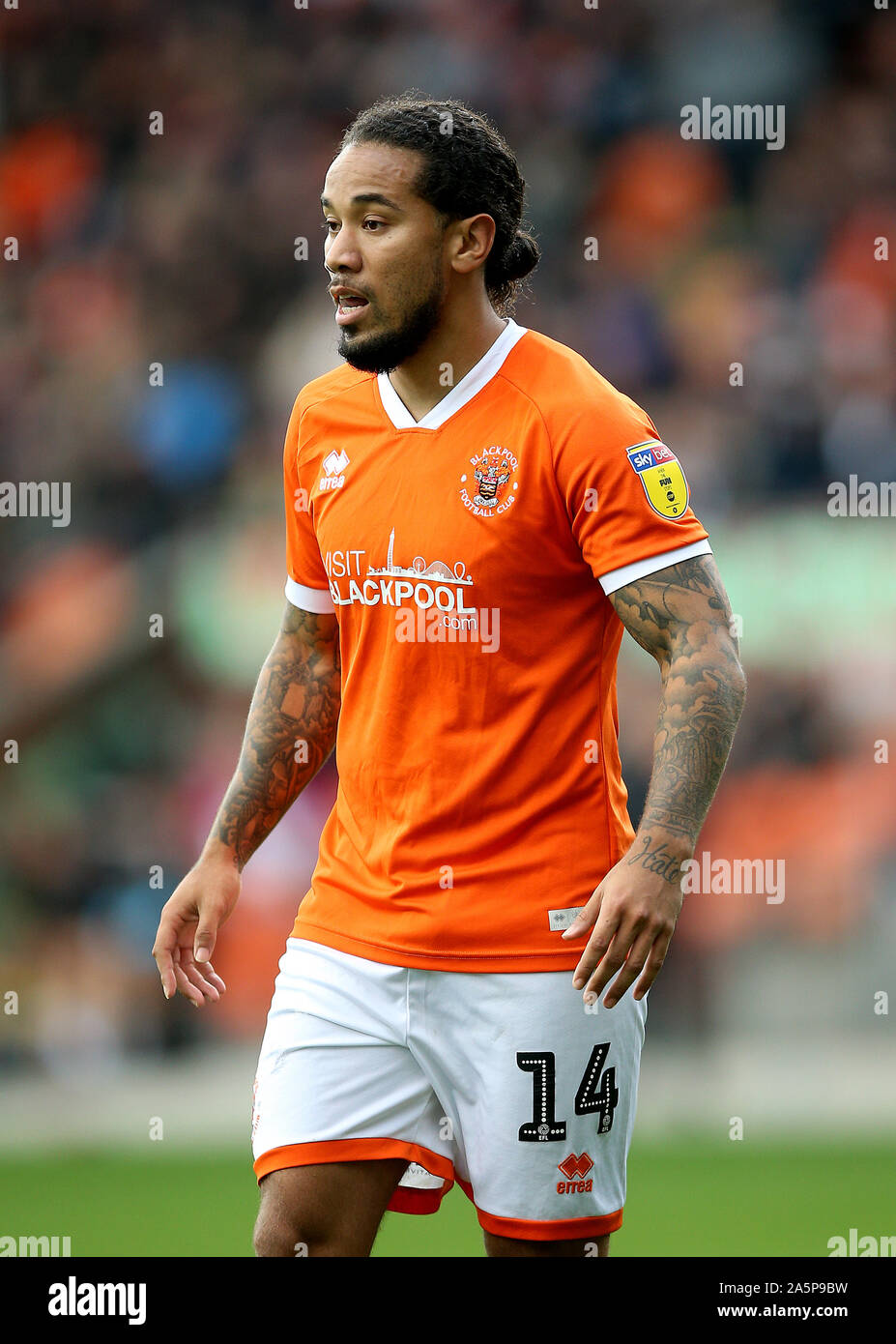 Sean Scannell, Blackpool Stock Photo - Alamy