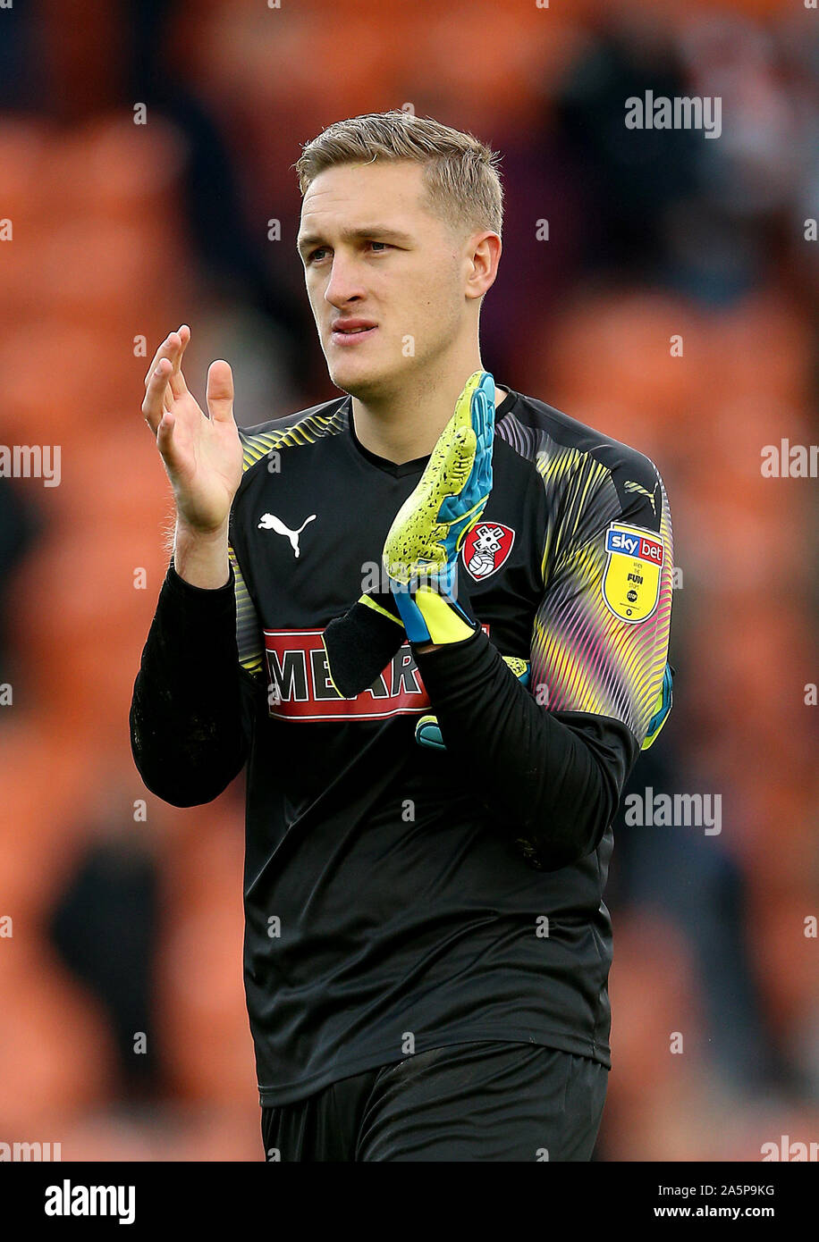 Daniel Iversen, Rotherham United goalkeeper Stock Photo - Alamy