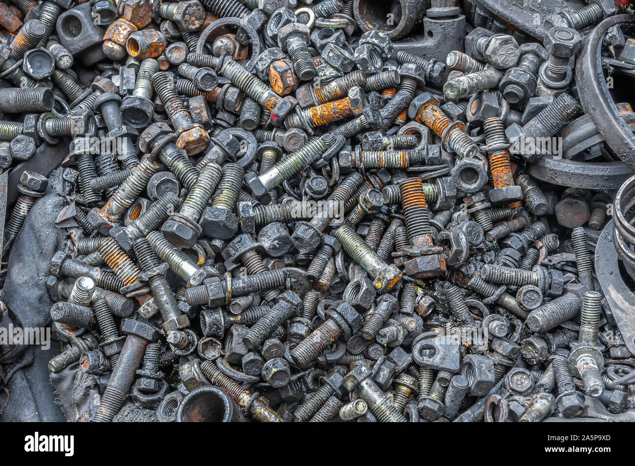 Old engine parts hi-res stock photography and images - Alamy