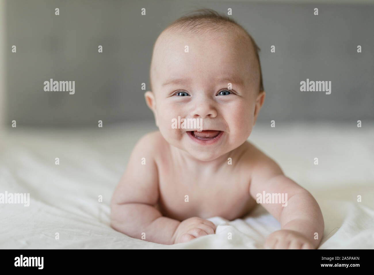 Portrait of little baby girl Stock Photo - Alamy