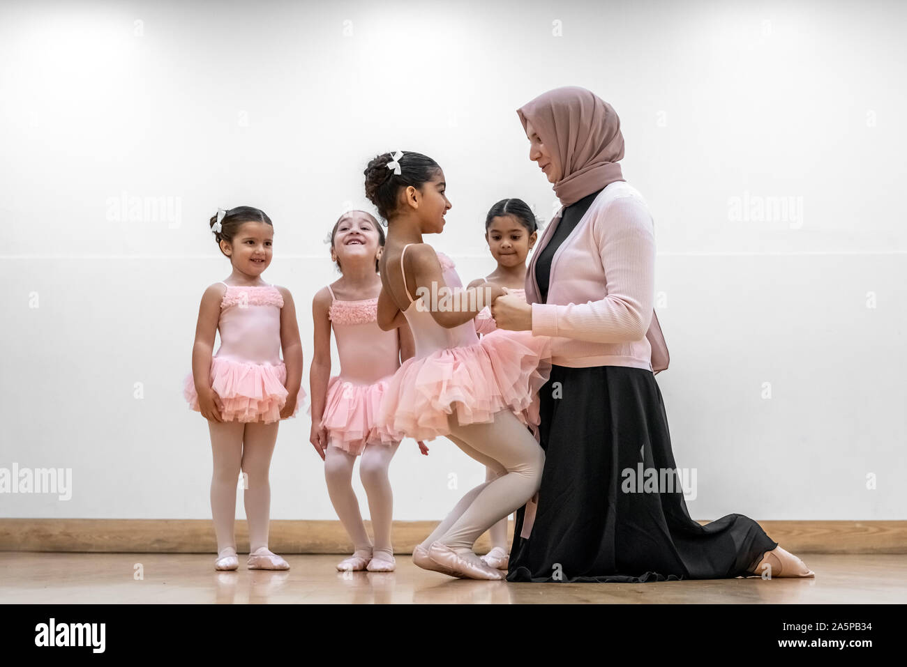 London, UK. 22nd Oct, 2019. World Ballet Day: Muslim Ballet School ...