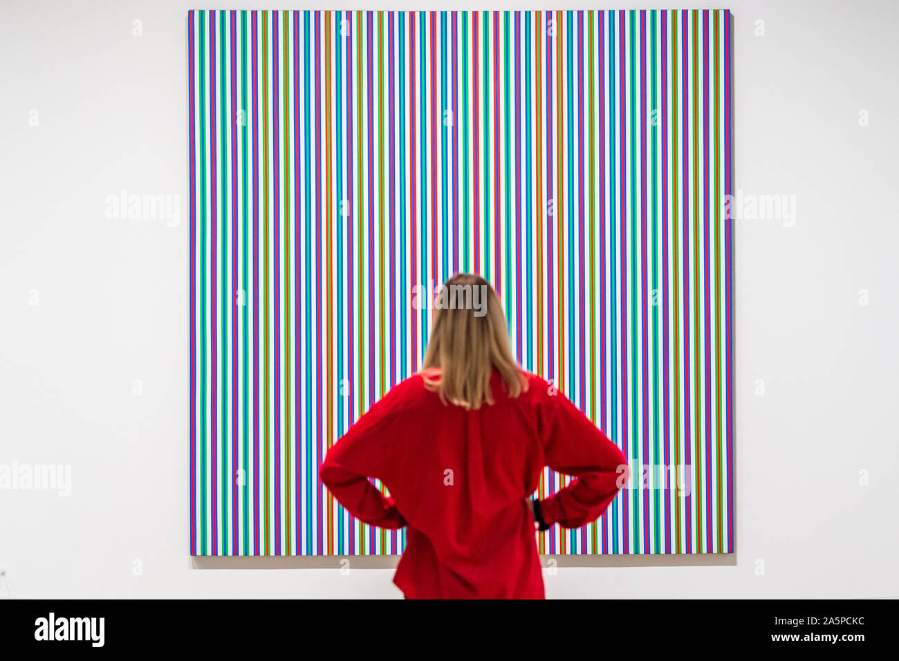 Bridget riley painting hi-res stock photography and images - Alamy