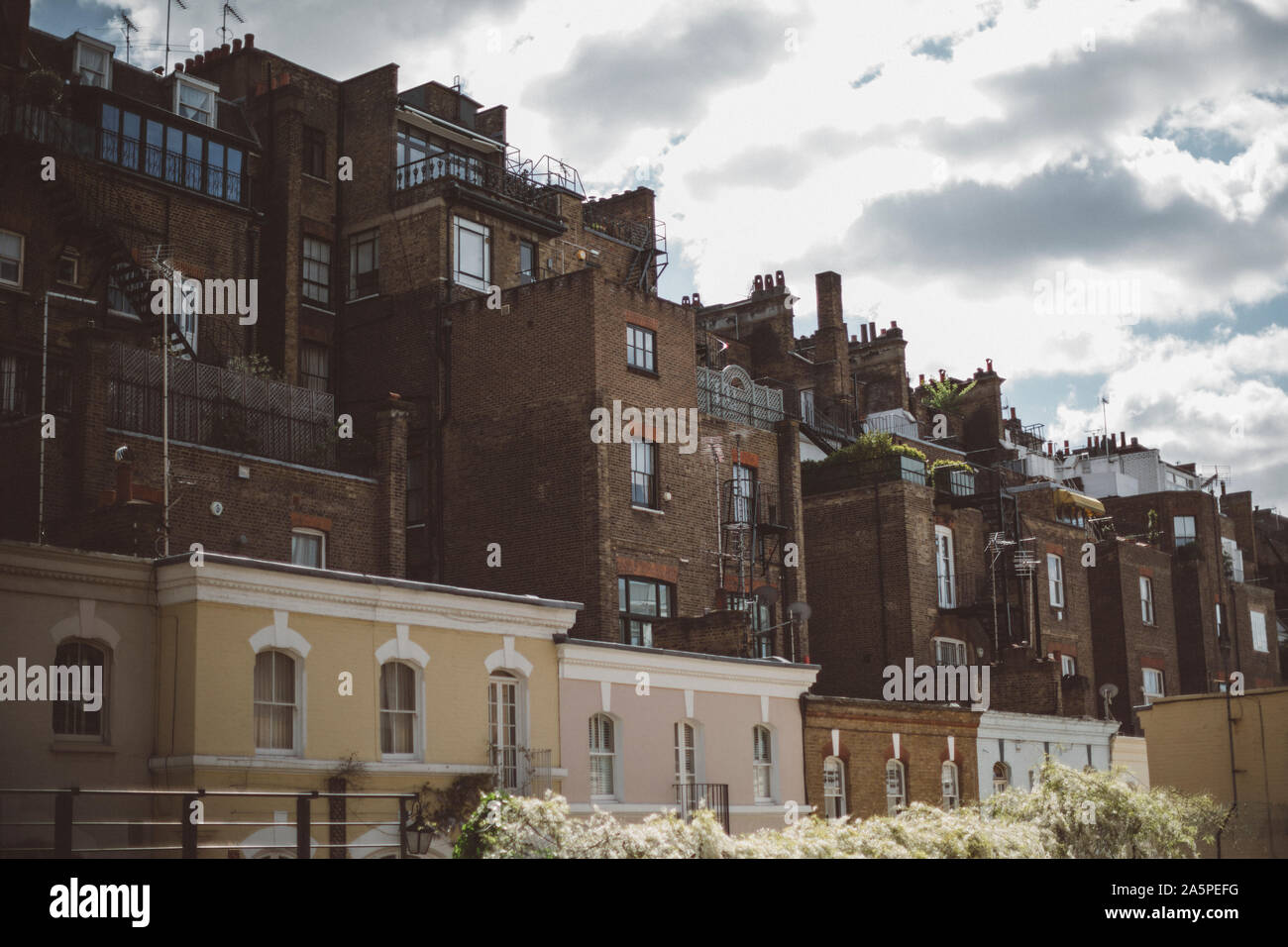 Residential buildings in city Stock Photo - Alamy