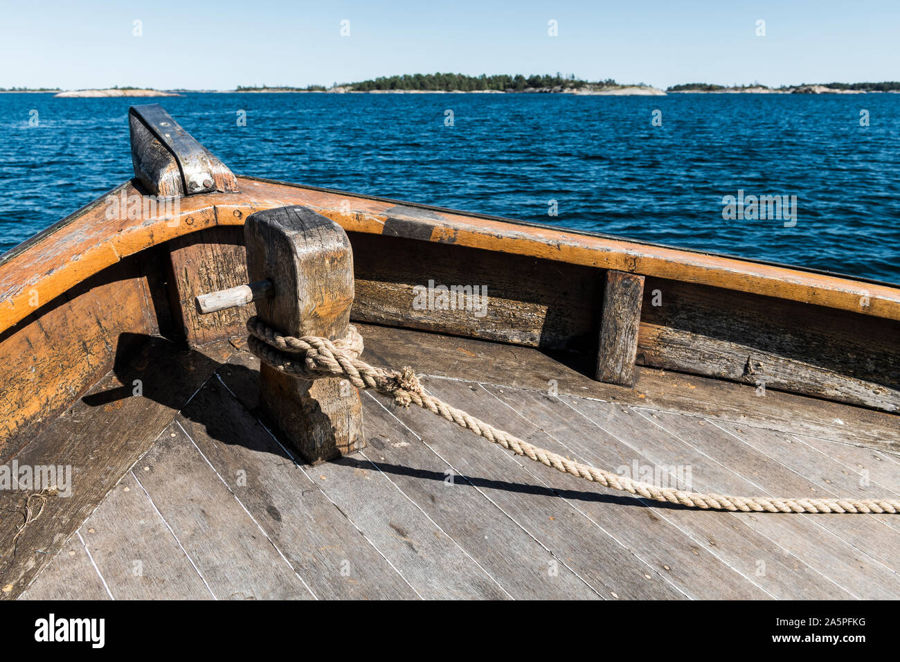 Cruiser wooden boat hi-res stock photography and images - Alamy