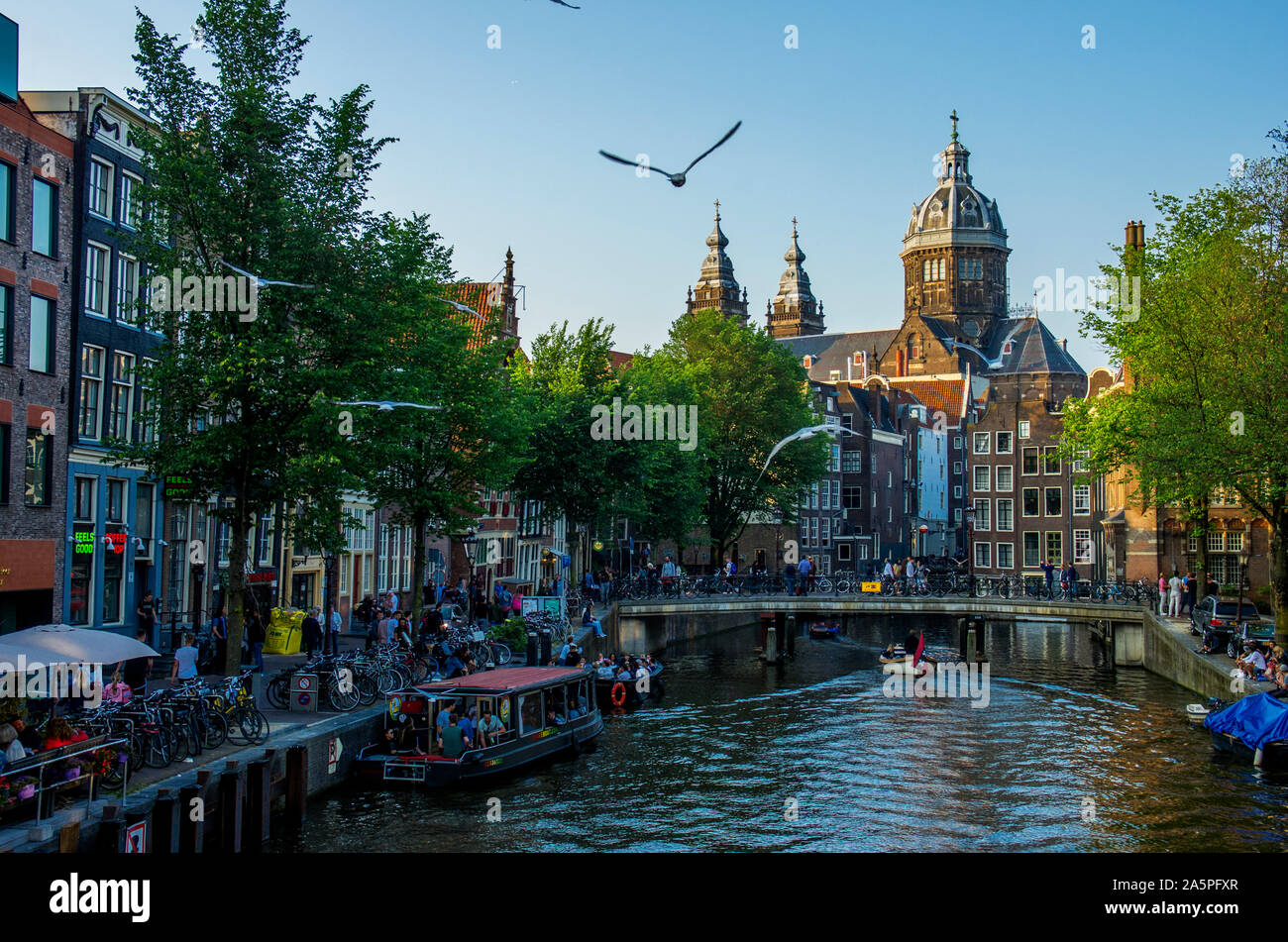 Amsterdam red light district hi-res stock photography and images - Alamy