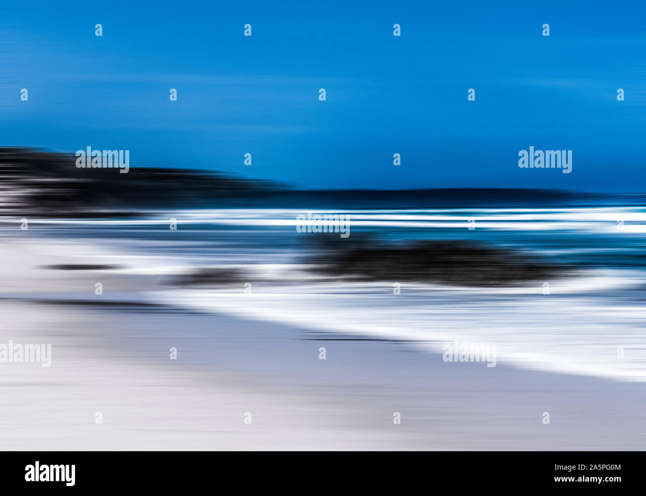 Coastal art print, holiday destination and luxury travel concept ...