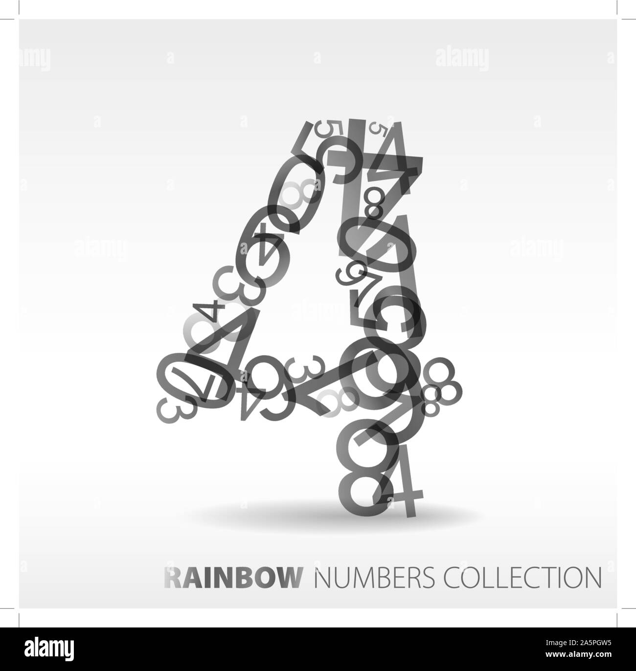 Number four Black and White Stock Photos & Images - Alamy