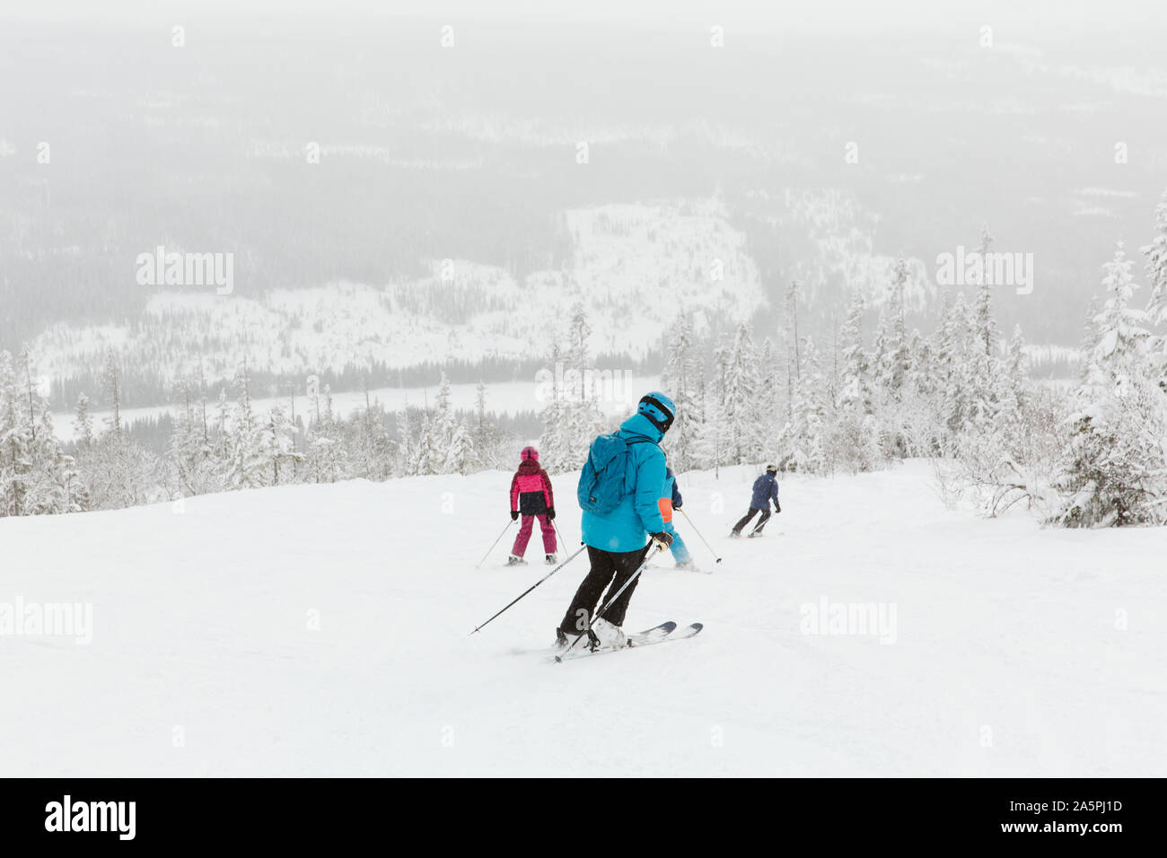 Several people ride ski snow hi-res stock photography and images - Alamy