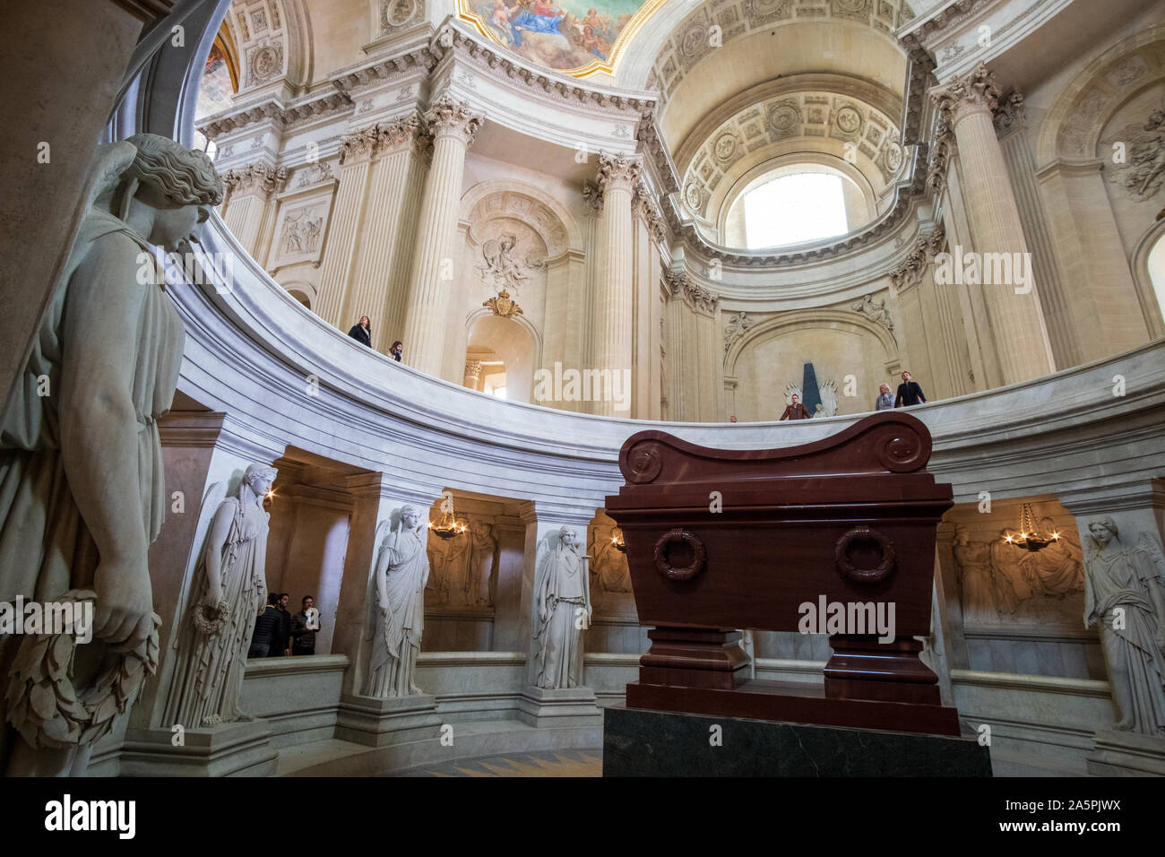 Tomb of Napoleon, Les Invalides, Paris Stock Photo - Alamy