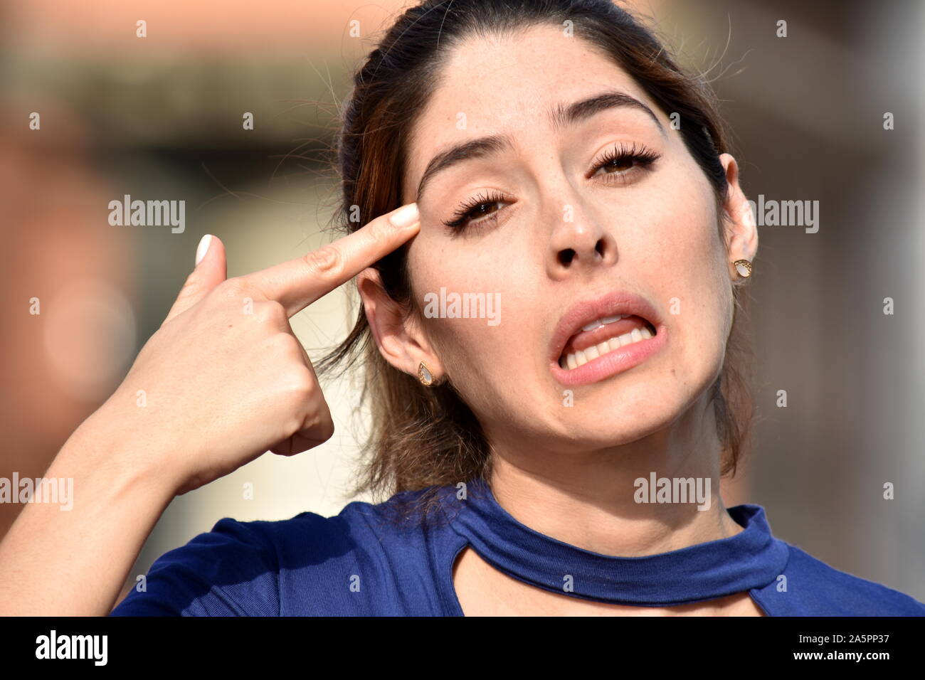 Crazy insane person hi-res stock photography and images - Alamy