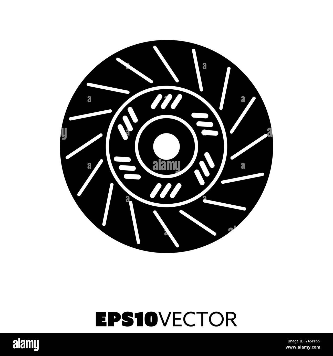 Disc symbol Stock Vector Images - Alamy