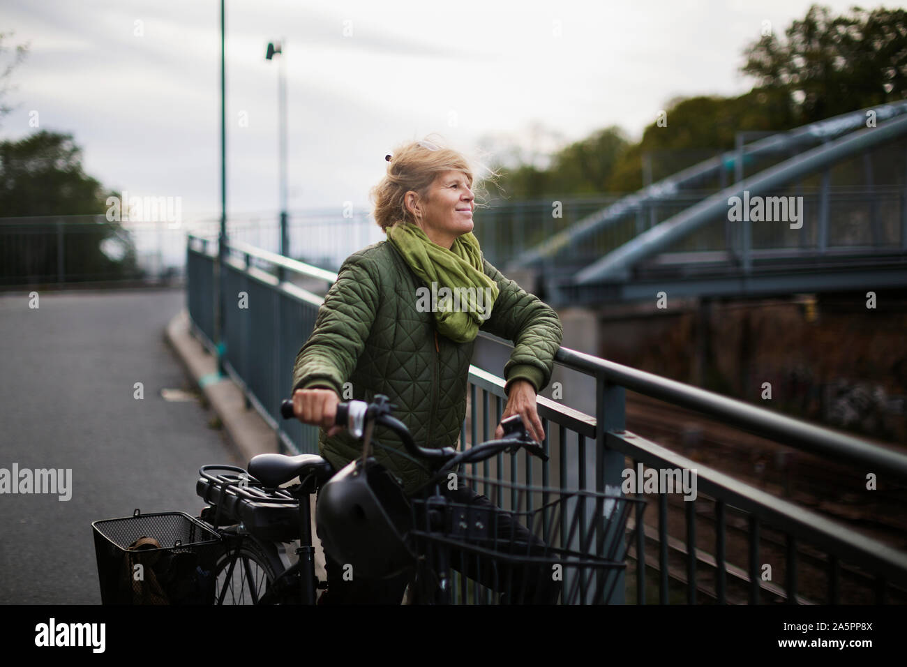 Mature woman resting hi-res stock photography and images - Alamy