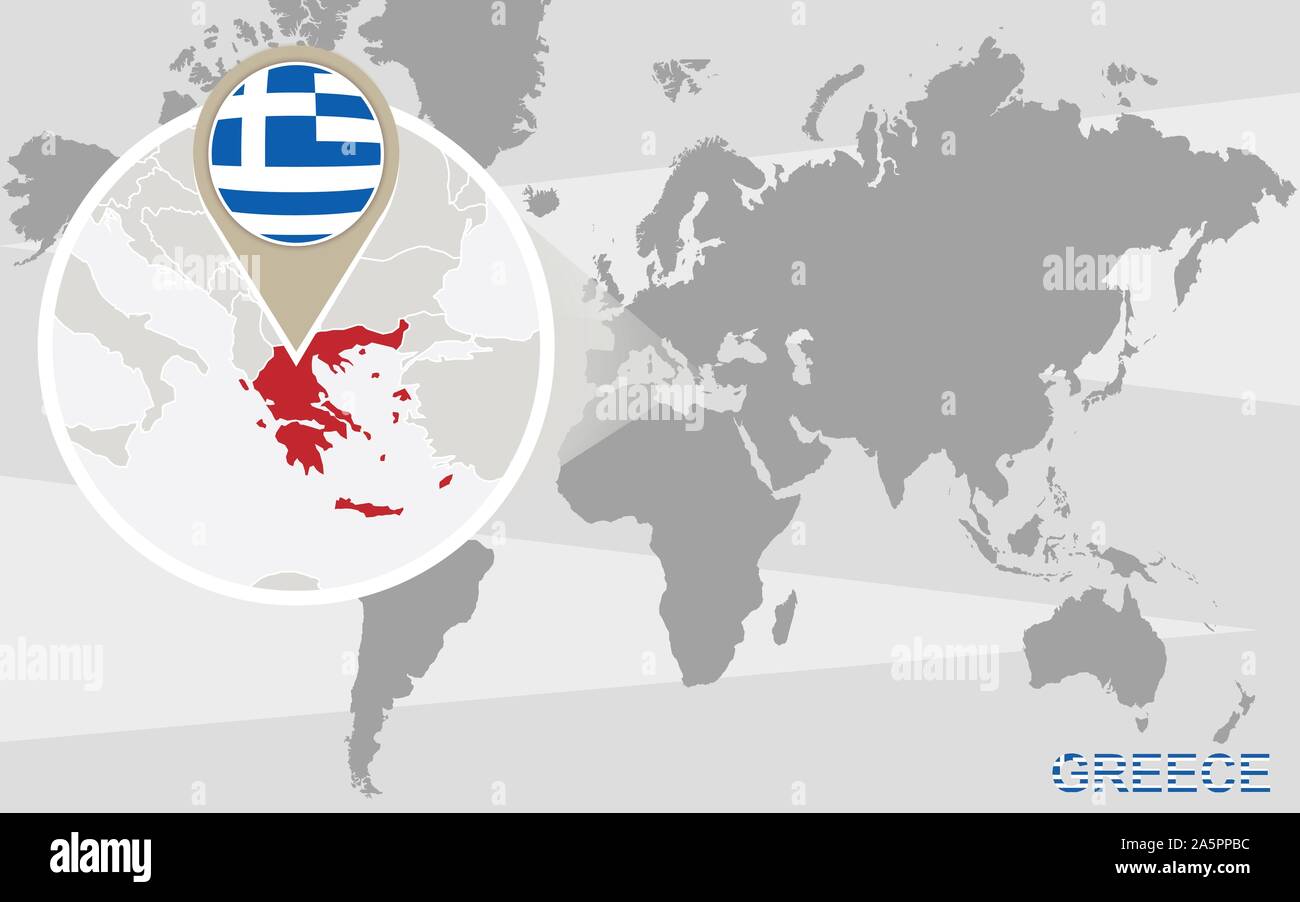 Greece balkan flag Stock Vector Images - Alamy