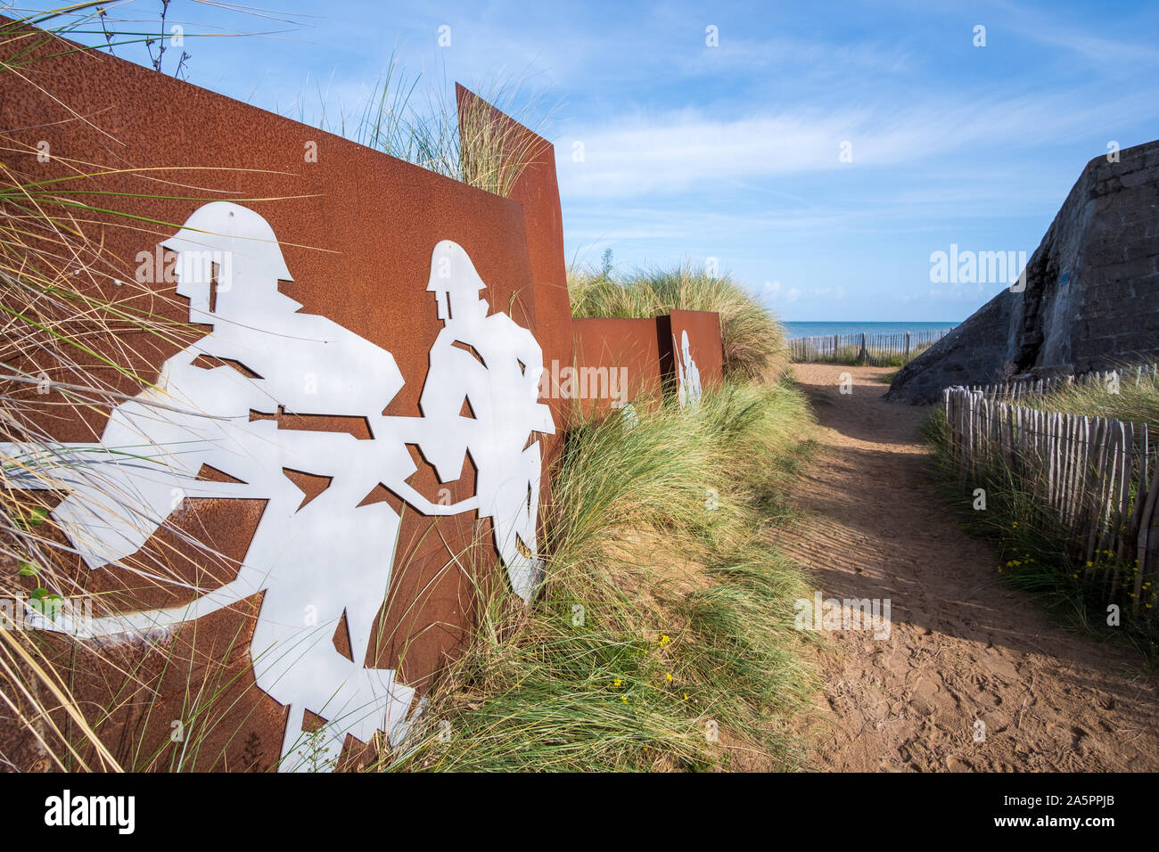 Juno beach normandy france hi-res stock photography and images - Alamy