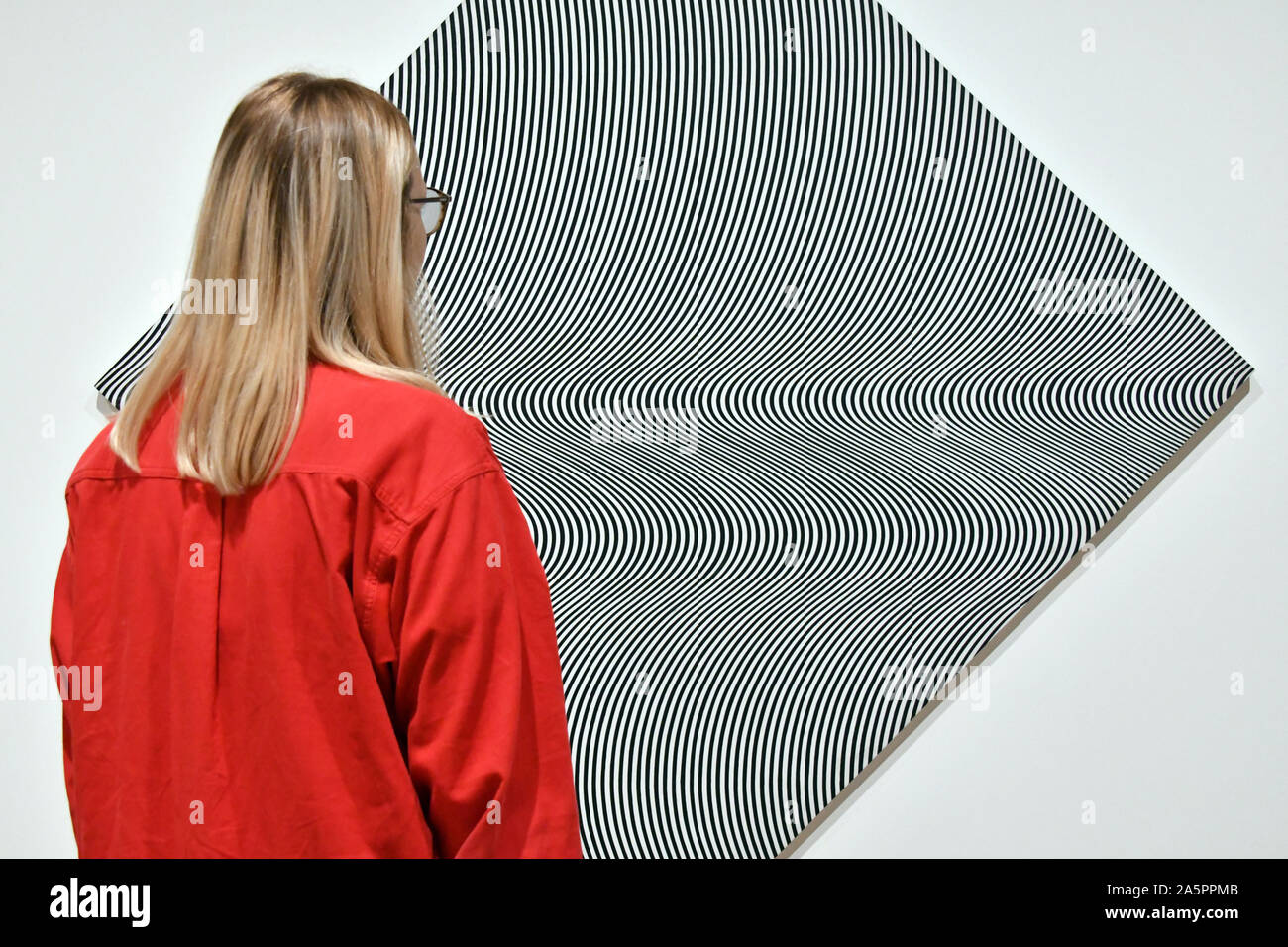 Bridget riley retrospective hi-res stock photography and images - Alamy