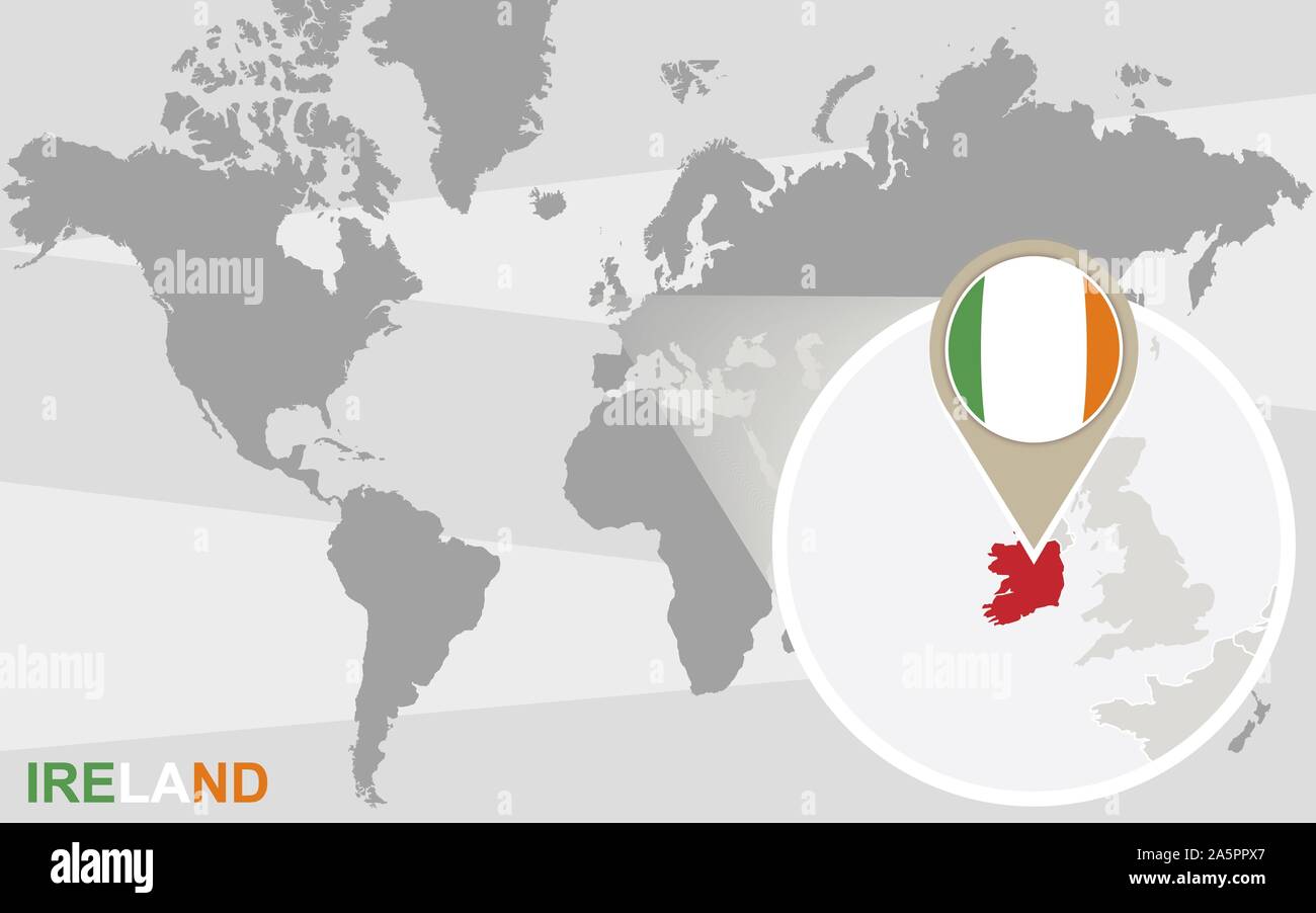 Ireland World Map