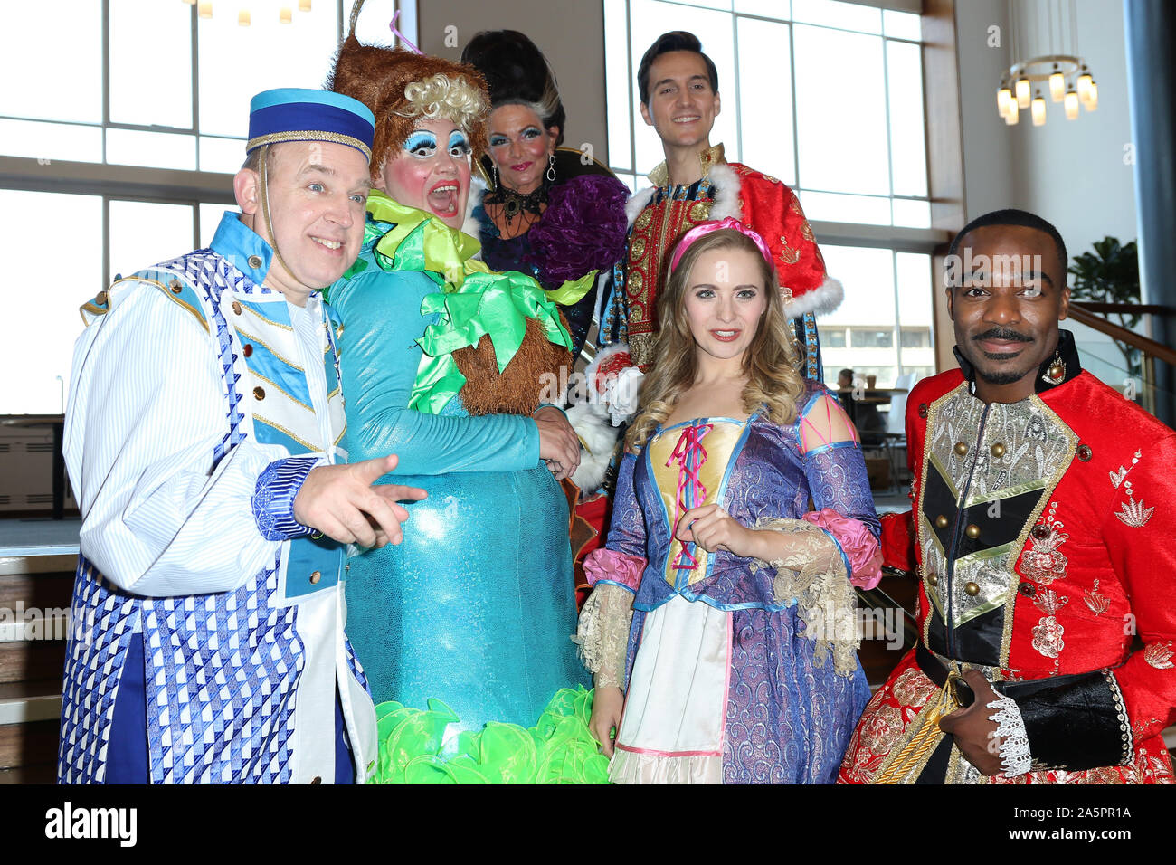 Grace Chapman as Cinderella, James Bisp as Prince Charming, Ore Oduba ...
