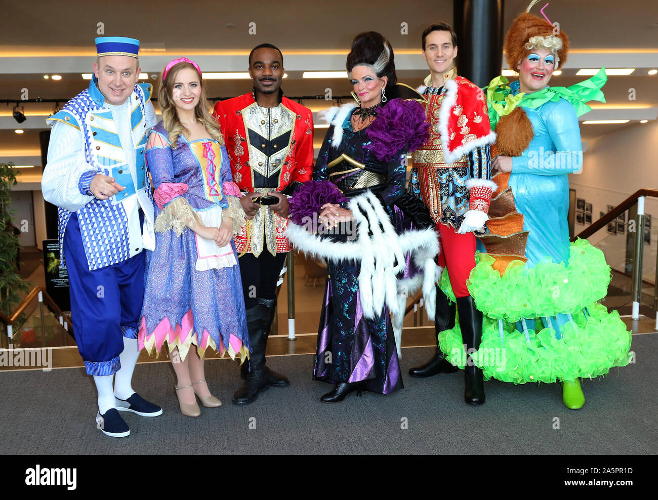 Grace Chapman as Cinderella, James Bisp as Prince Charming, Ore Oduba ...
