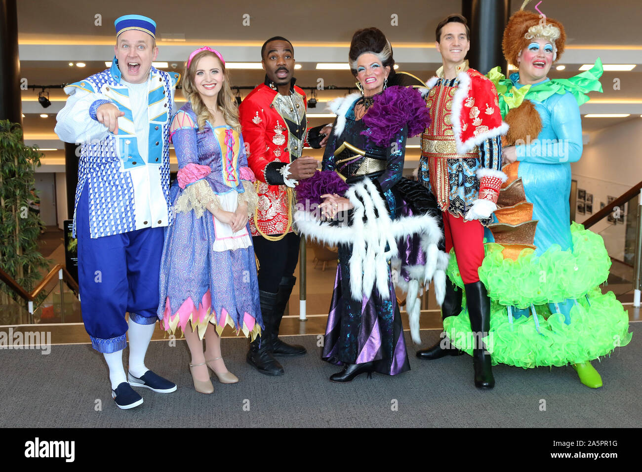 Grace Chapman as Cinderella, James Bisp as Prince Charming, Ore Oduba ...