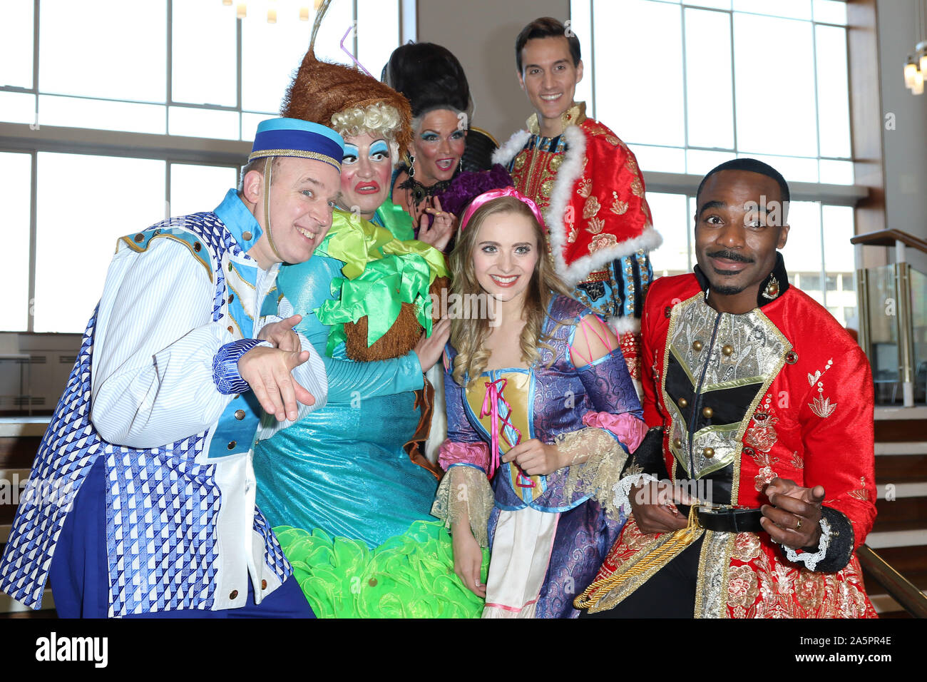 Grace Chapman as Cinderella, James Bisp as Prince Charming, Ore Oduba ...