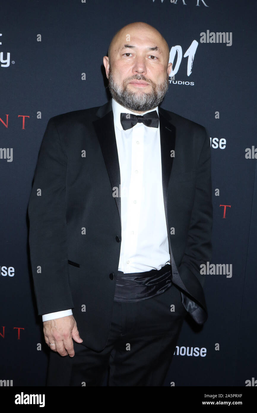New York, NY, USA. 21st Oct, 2019. Timur Bekmambetov at The Premiere of ...